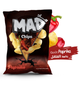 MAD Chips au goût PAPRIKA – MAD